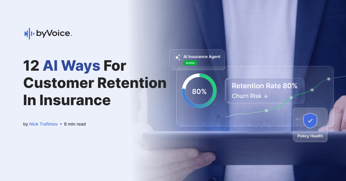 12 AI Ways for Customer Retention in Insurance